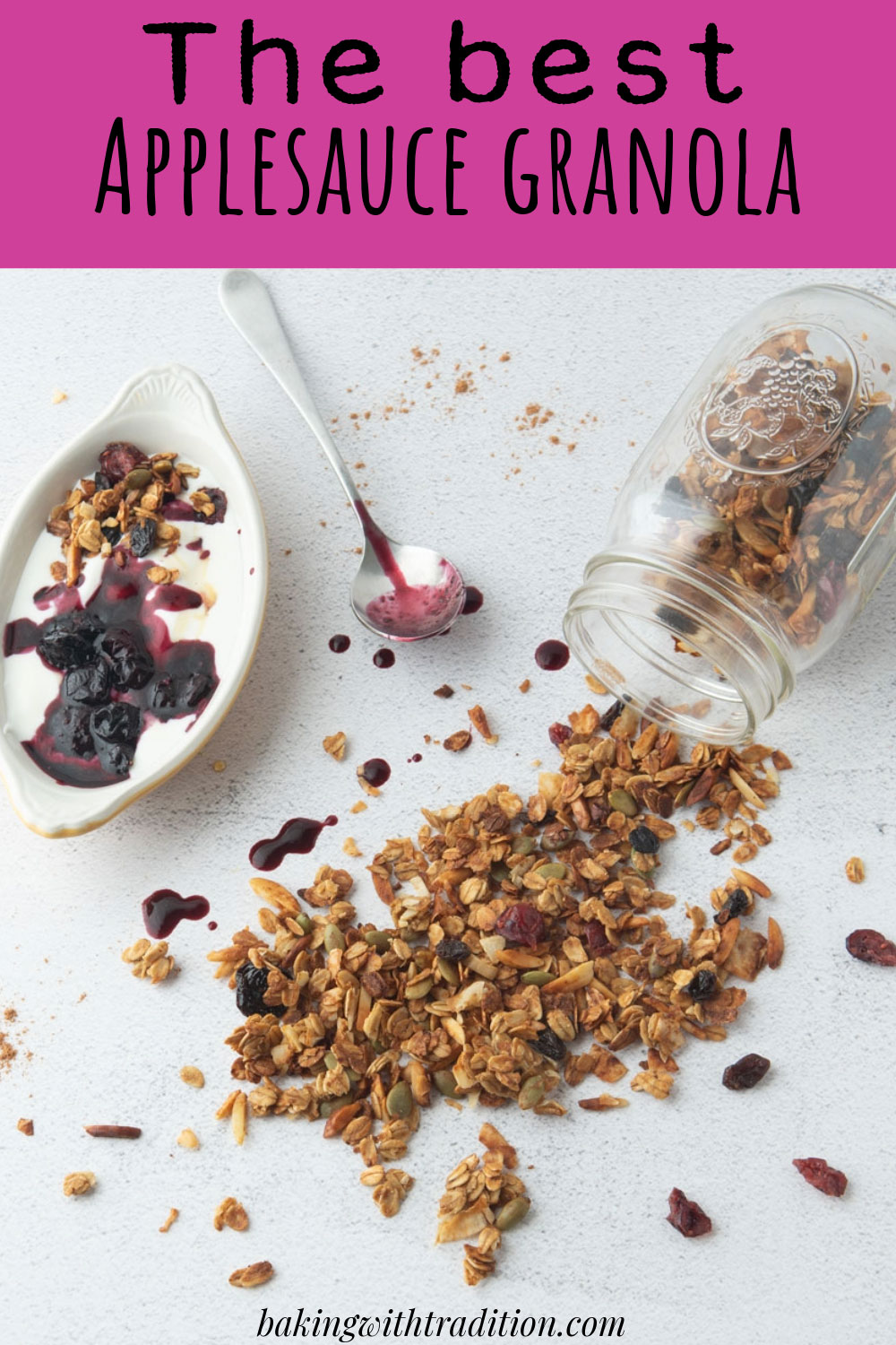 Healthy Applesauce Granola (high protein, without all the junk ...