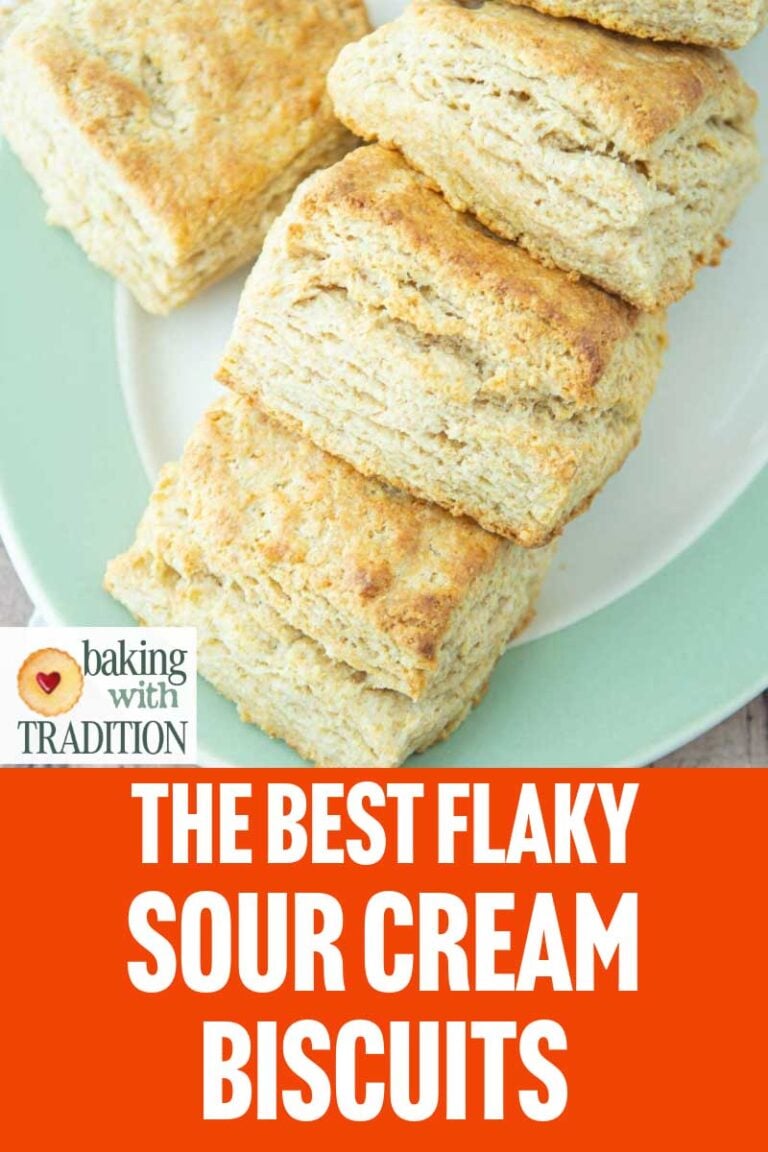 The best Sour Cream Biscuits - Baking with Tradition